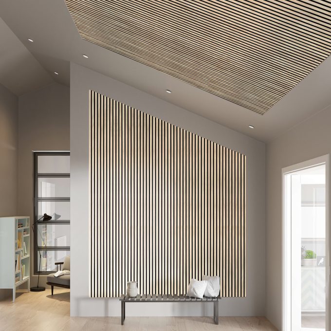 Paneles acústicos de madera | Paneles insonorizantes - WoodUpp